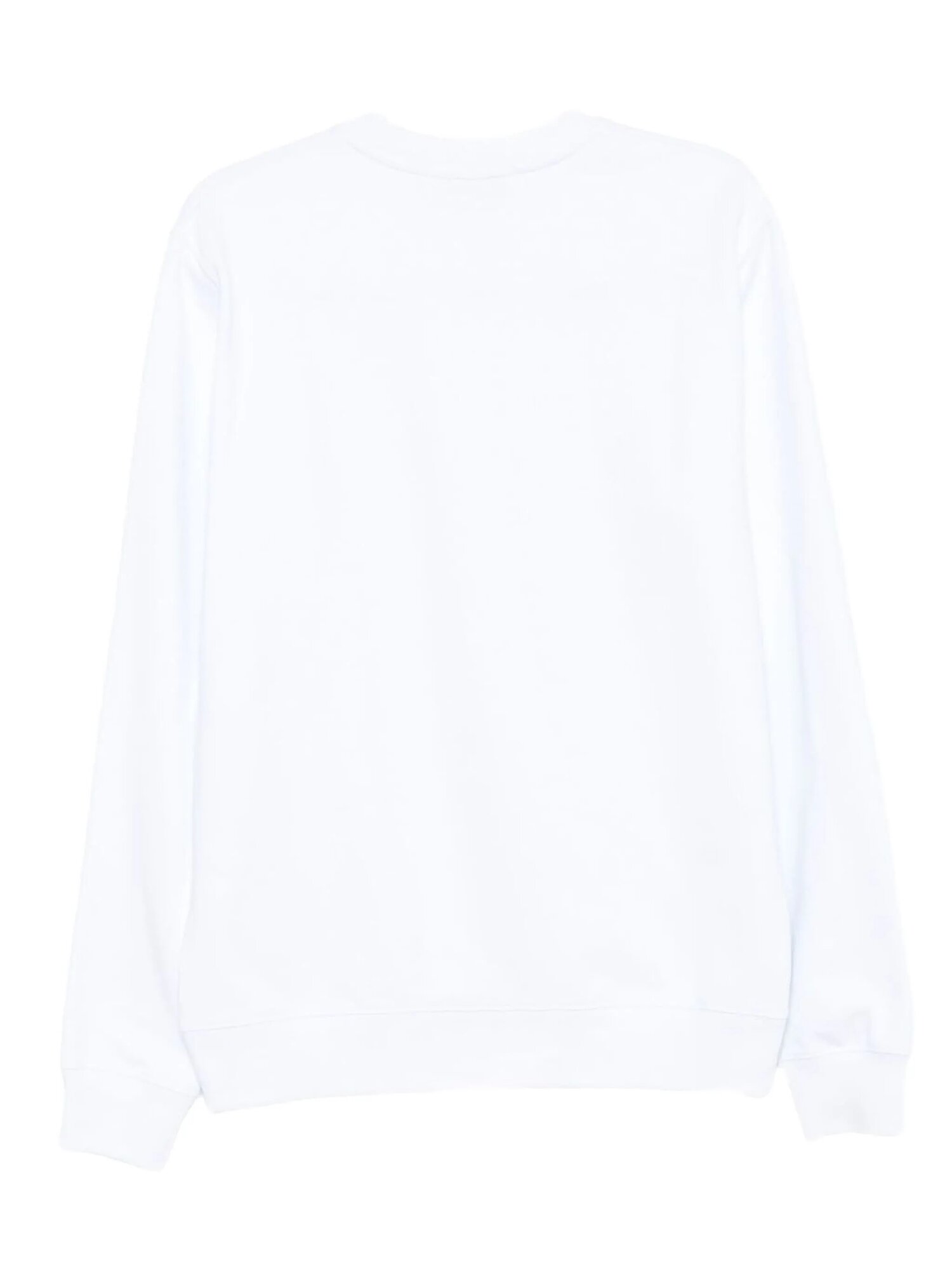 Толстовка MSGM Logo-print crew-neck sweatshirt, размер L, , white — фото 1