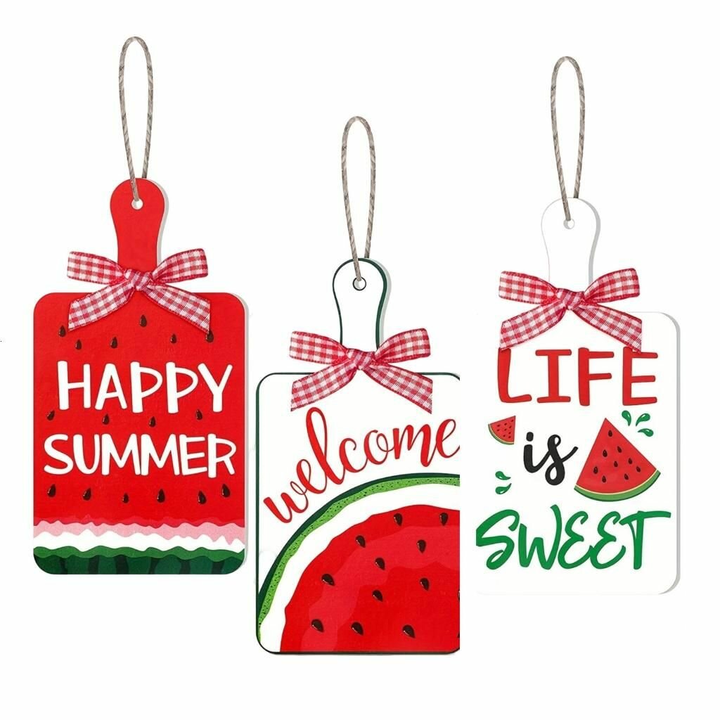 Летняя вечеринка с фруктами и украшениями в виде арбуза