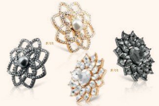 Комплект брошей TEMPTATION