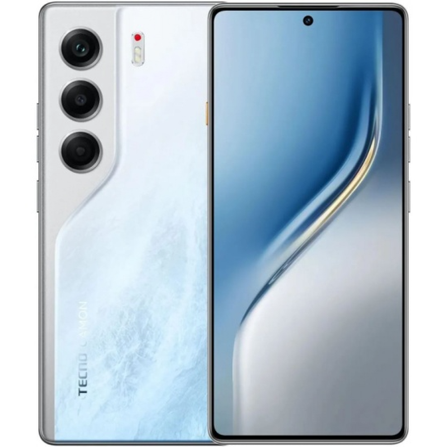 6,78" Смартфон TECNO Camon 40 12/256 ГБ (CM5 256+12 GLACIER WHITE) белый