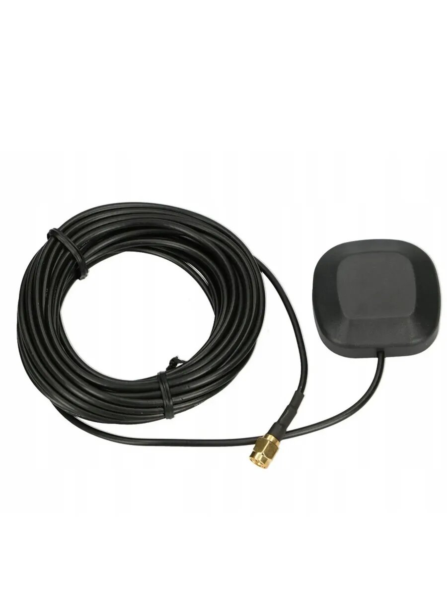Внешняя GPS-антенна для роутера LtAP mini SMA 5м ACGPSA