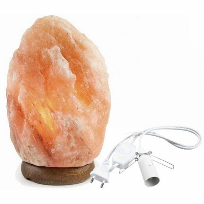 Солевая лампа Wonder Life "Скала", природный ионизатор, 5-7 кг