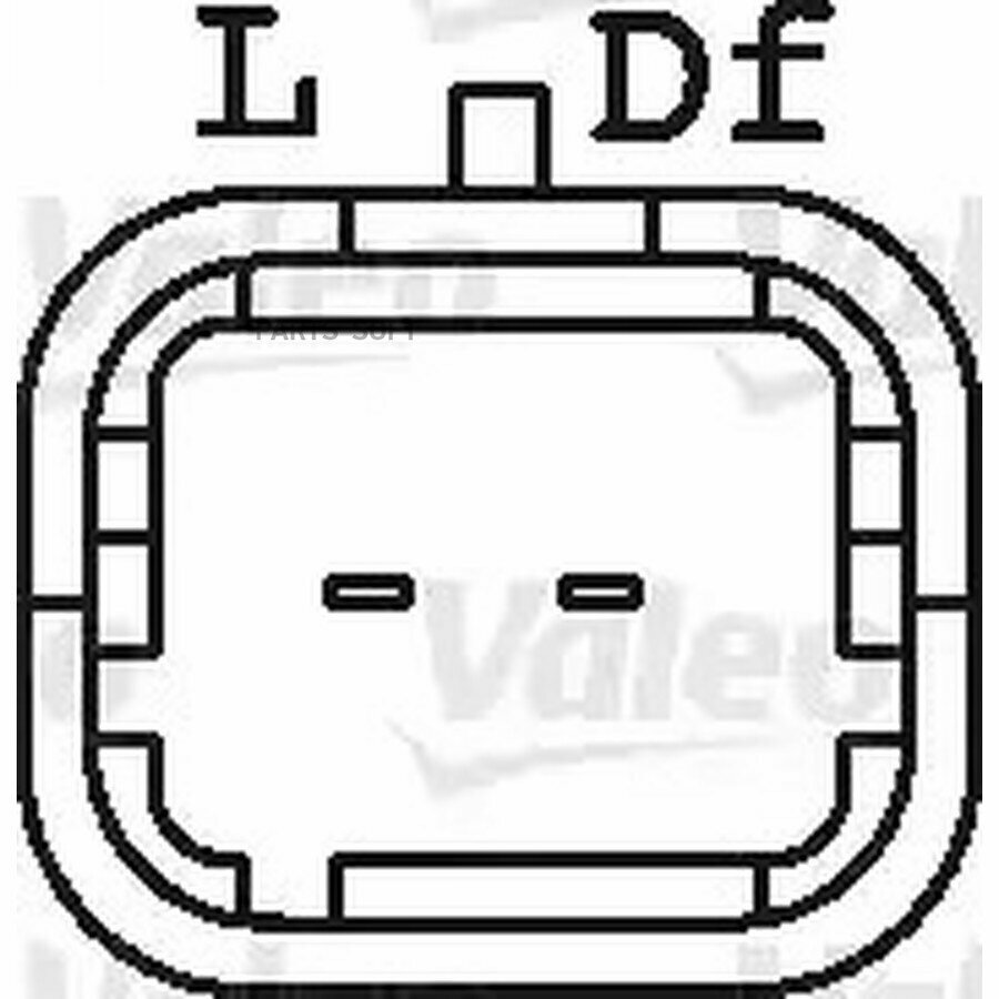 Генератор 14V 90A от официального дистрибьютора, VALEO, артикул 439692