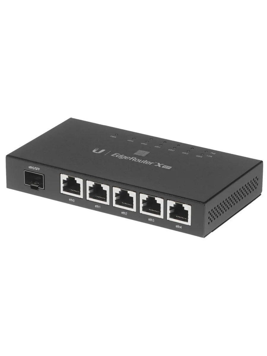 Маршрутизатор EdgeRouter X SFP 5x Ethernet, 1x SFP