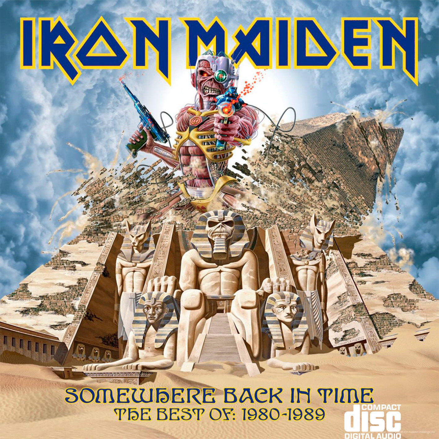 Iron Maiden - Somewhere Back In Time - The Best of 1980-1989 (2008) (запись на CD-R)