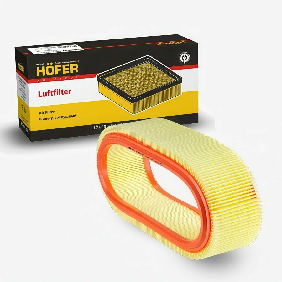 Фильтр воздушный без сетки, круглый для Рено Логан Renault Logan, Лада Ларгус Lada Largus 8V -12, арт HF200090