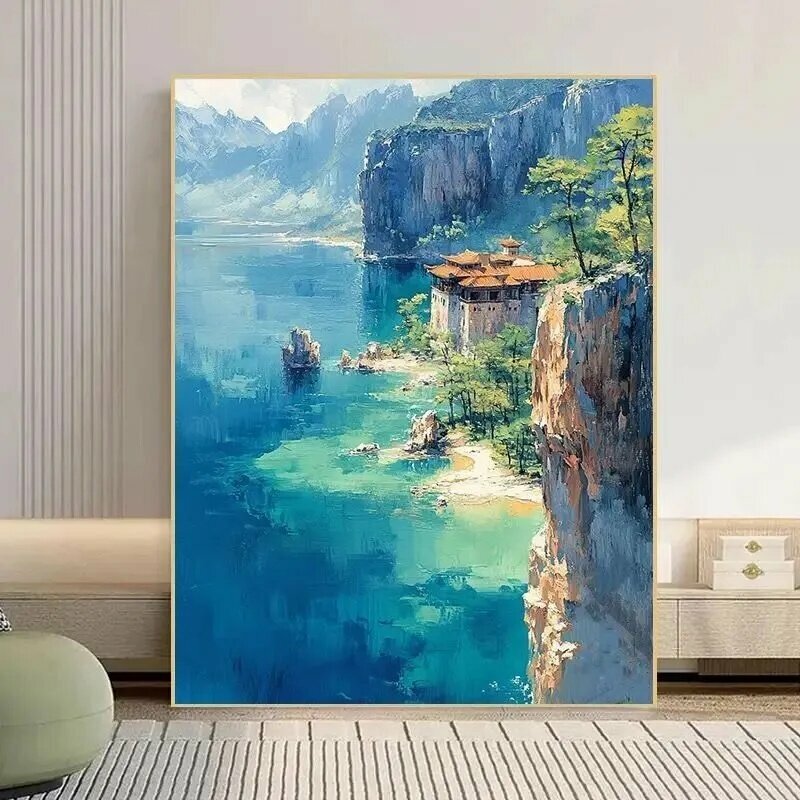 Картина по номерам 50x60 с рамкой, антистресс раскраска для взрослых