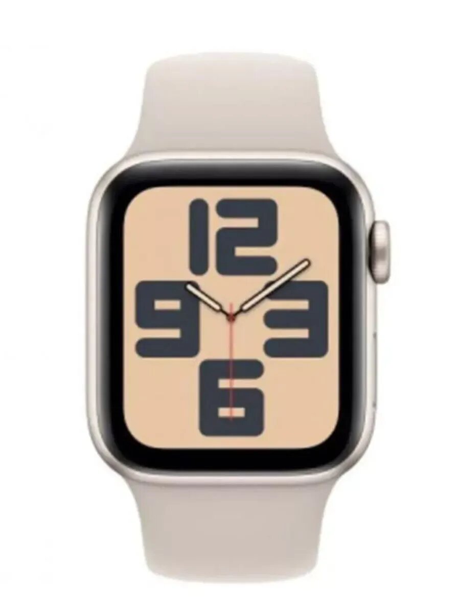 Умные часы Apple Watch SE 2 (2024) 44mm Starlight (Сияющая звезда), M/L