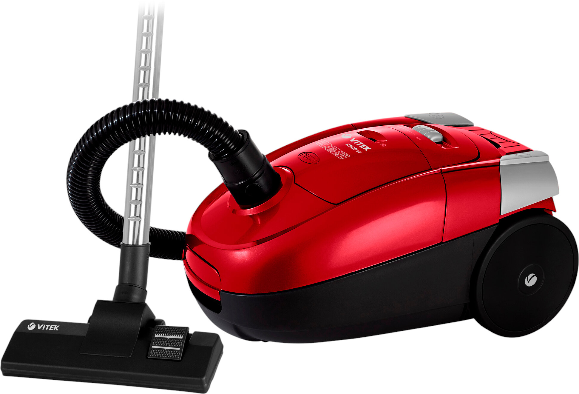 Пылесос VITEK VT-1820, вертикальный, 5-ступенчатая фильтрация, 2200Вт