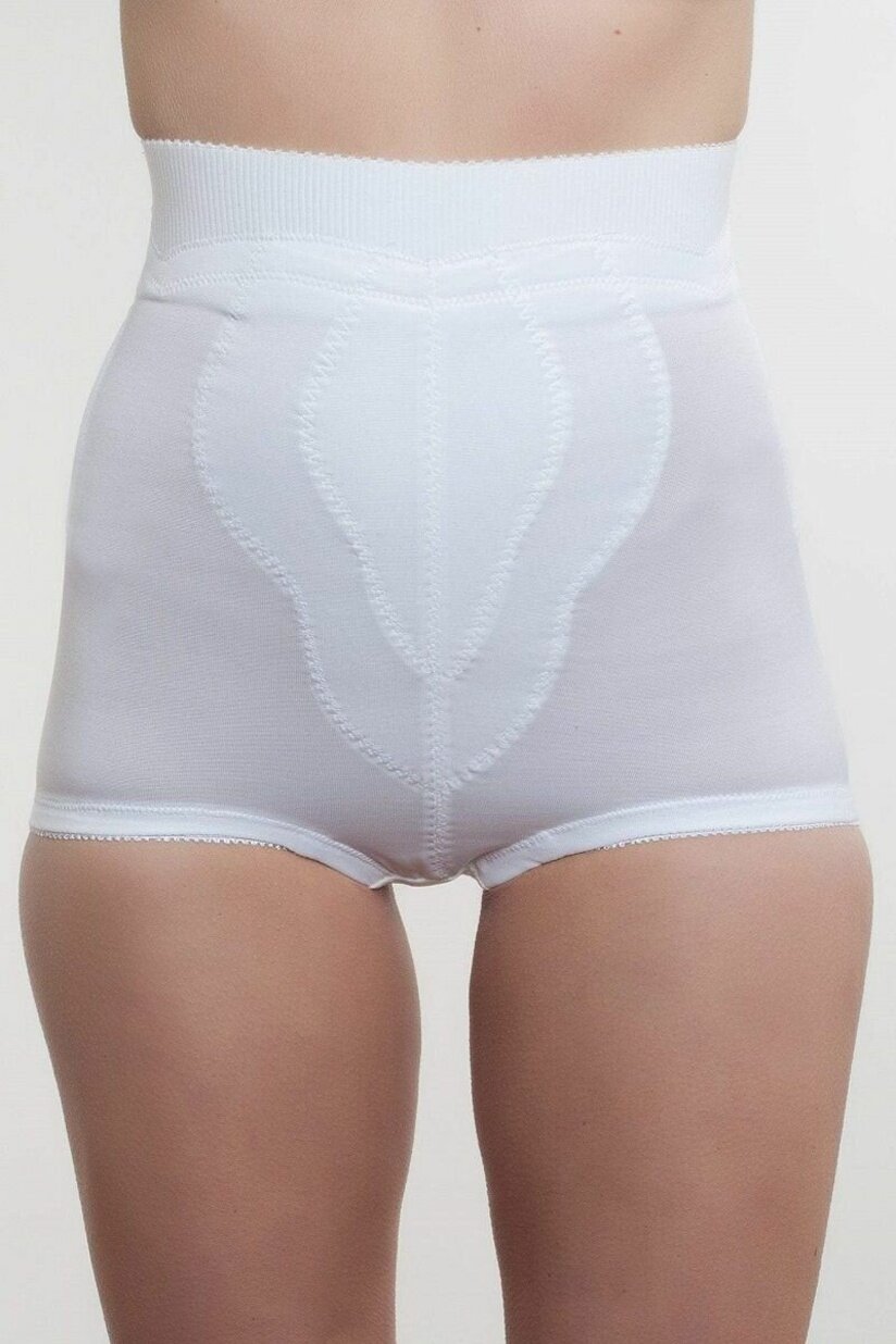 Трусы Шелковистые корсетные трусы со вставкой в виде тюльпана