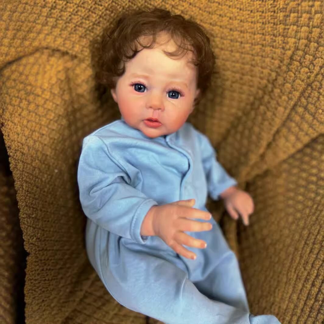 50-сантиметровая 3D-кукла для моделирования тела из ткани baby rebirth doll