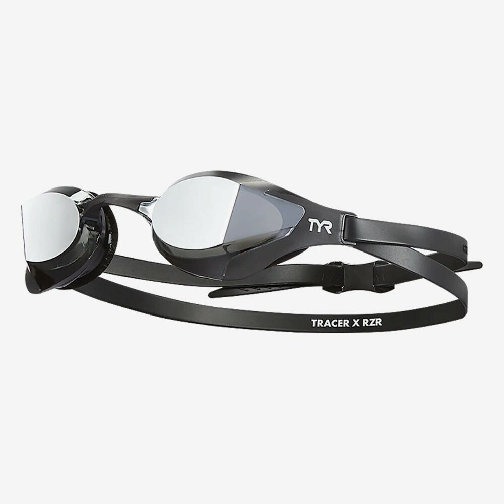 Очки для плавания TYR Tracer-X RZR Racing Mirrored (043 Серебристый, O/S)