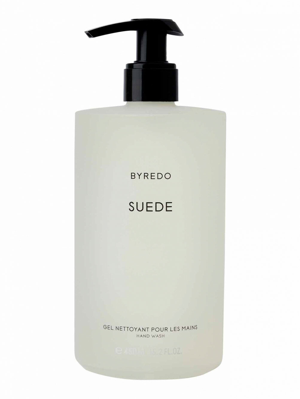 Мыло жидкое BYREDO Suede, для рук, с глицерином, 500г, 450мл