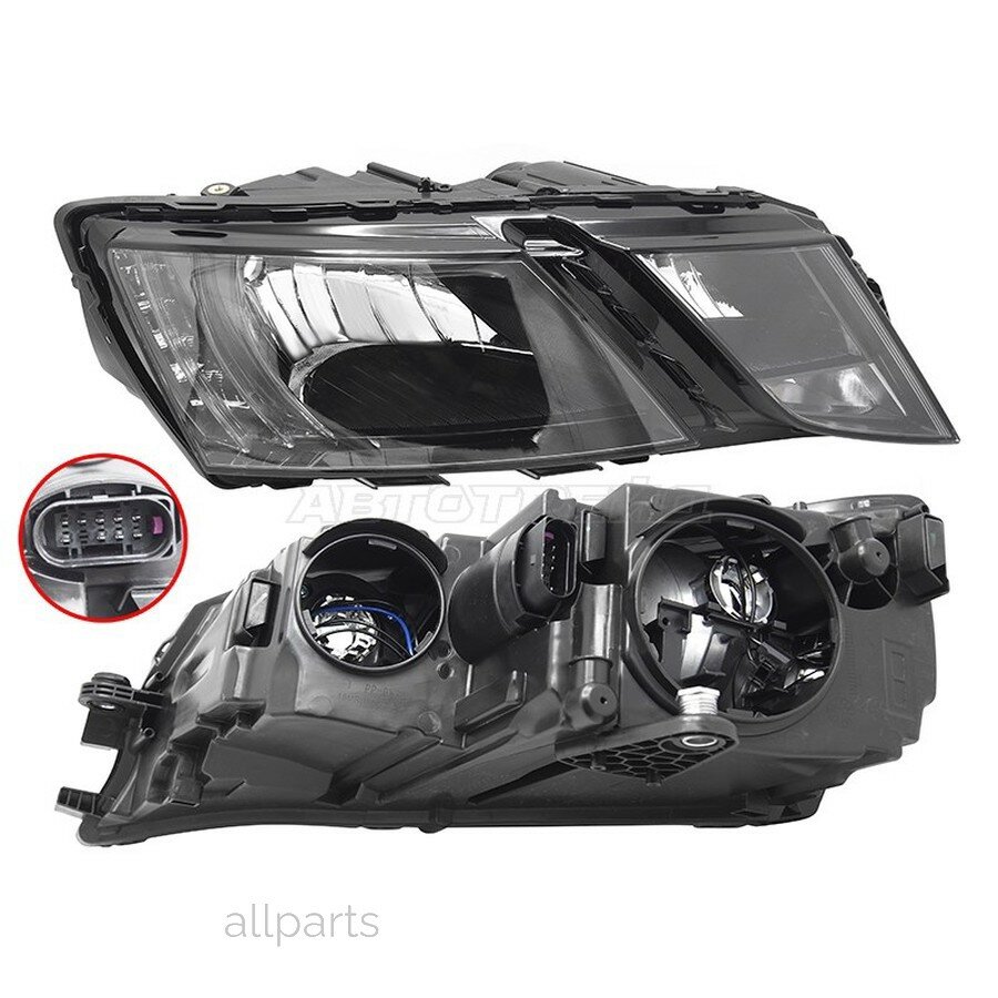 SAT ST-665-1127RMLDEM Фара Skoda Octavia 16-20 (Справа)