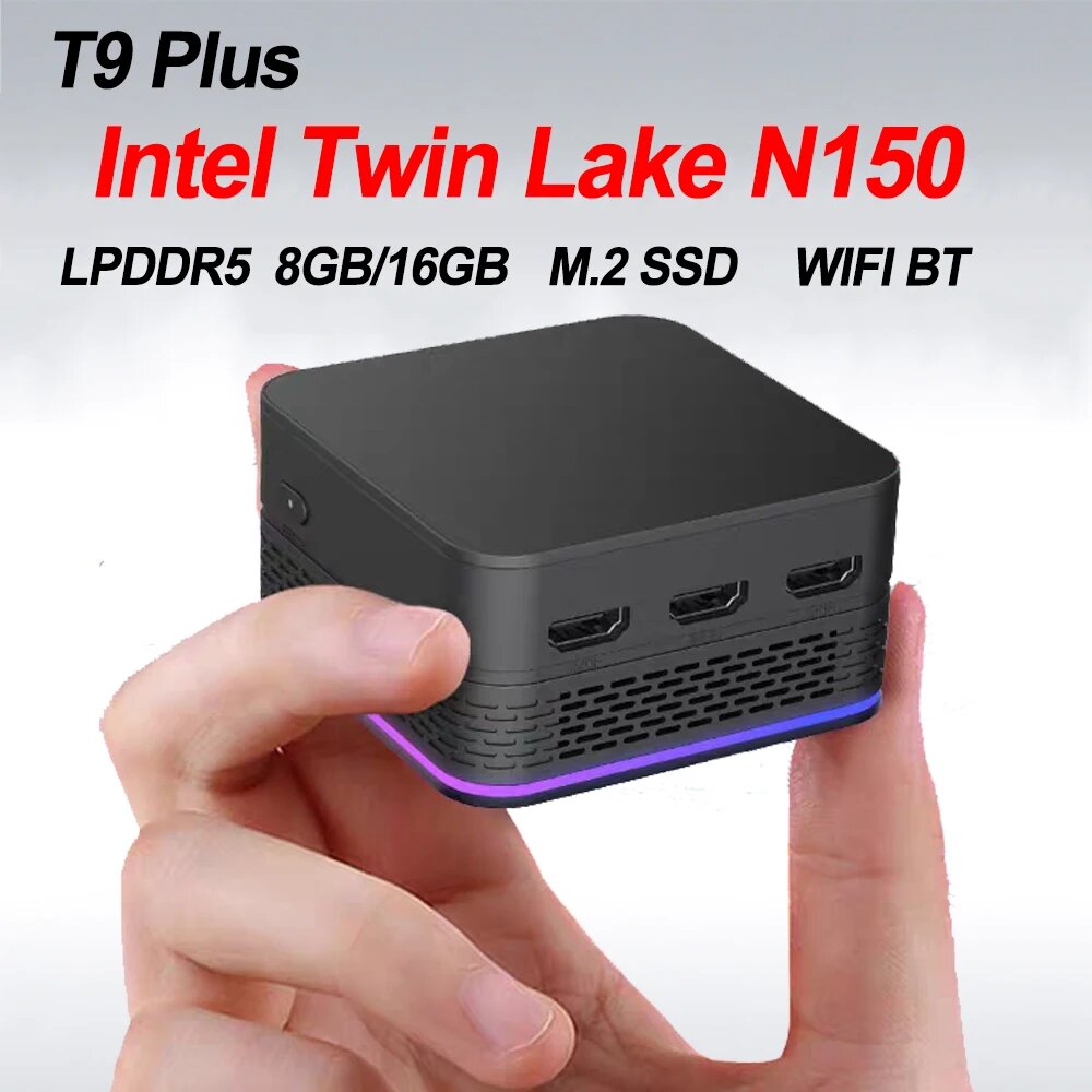 Мини-ПК SZBOX T9 Plus N150 8/16GB, EU