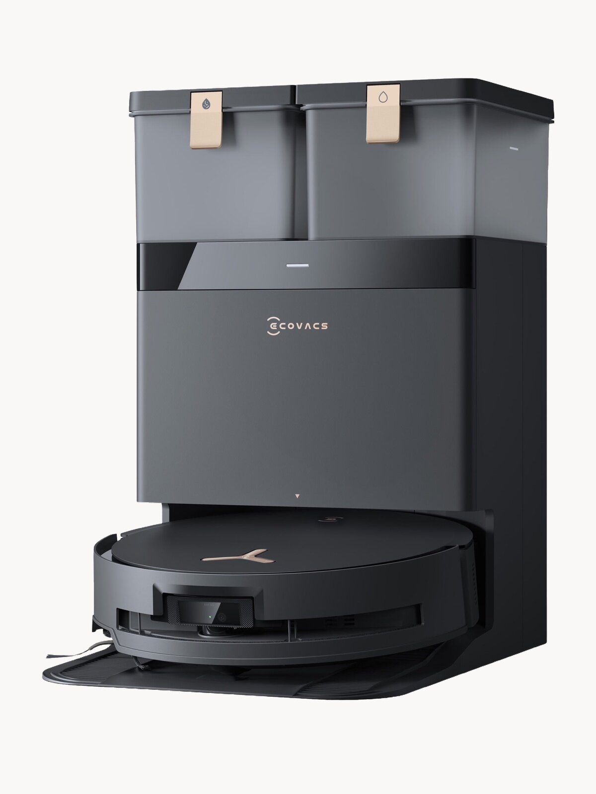 Робот-пылесос моющий ECOVACS DEEBOT X8 Pro Omni, со станцией самоочистки, работает с Алисой