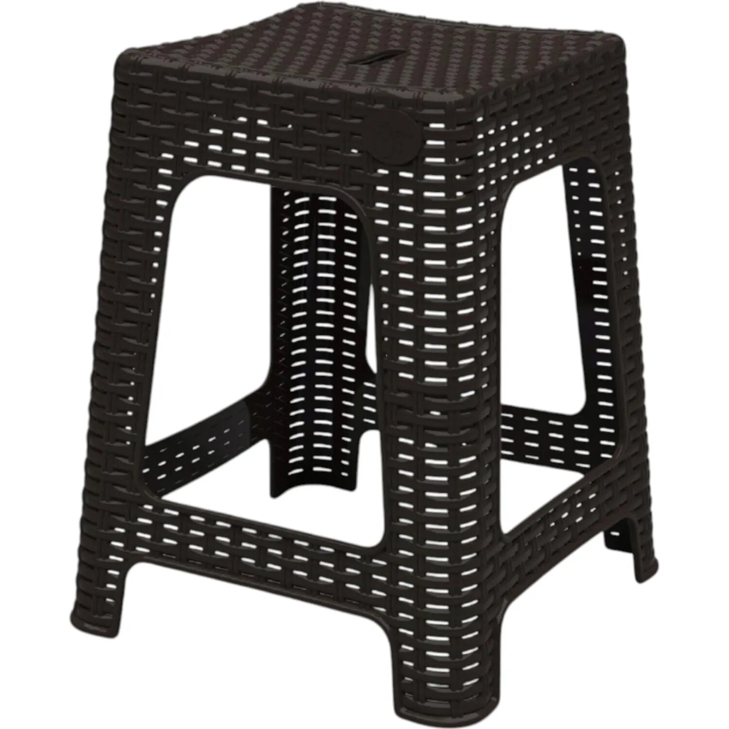 Мебель для дома PR_Табурет квадратный Rattan горький шоколад