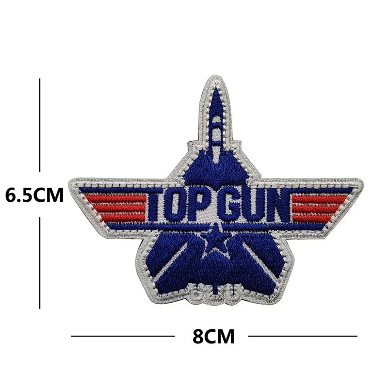 Набор вышитых нашивок Top Gun MS1006