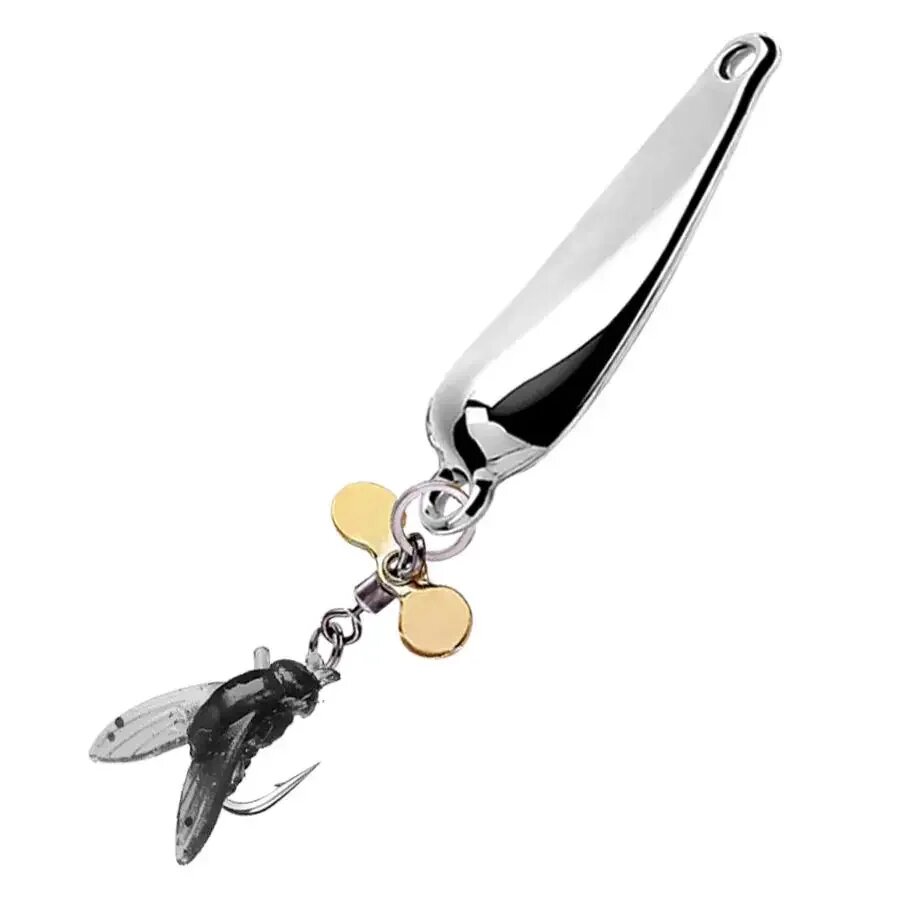 Приманки для дальнего заброса, пропеллерные блесны, мягкие приманки, крючки для мух, микро-крючки для мух, рыболовные снасти для карася, белый лещ