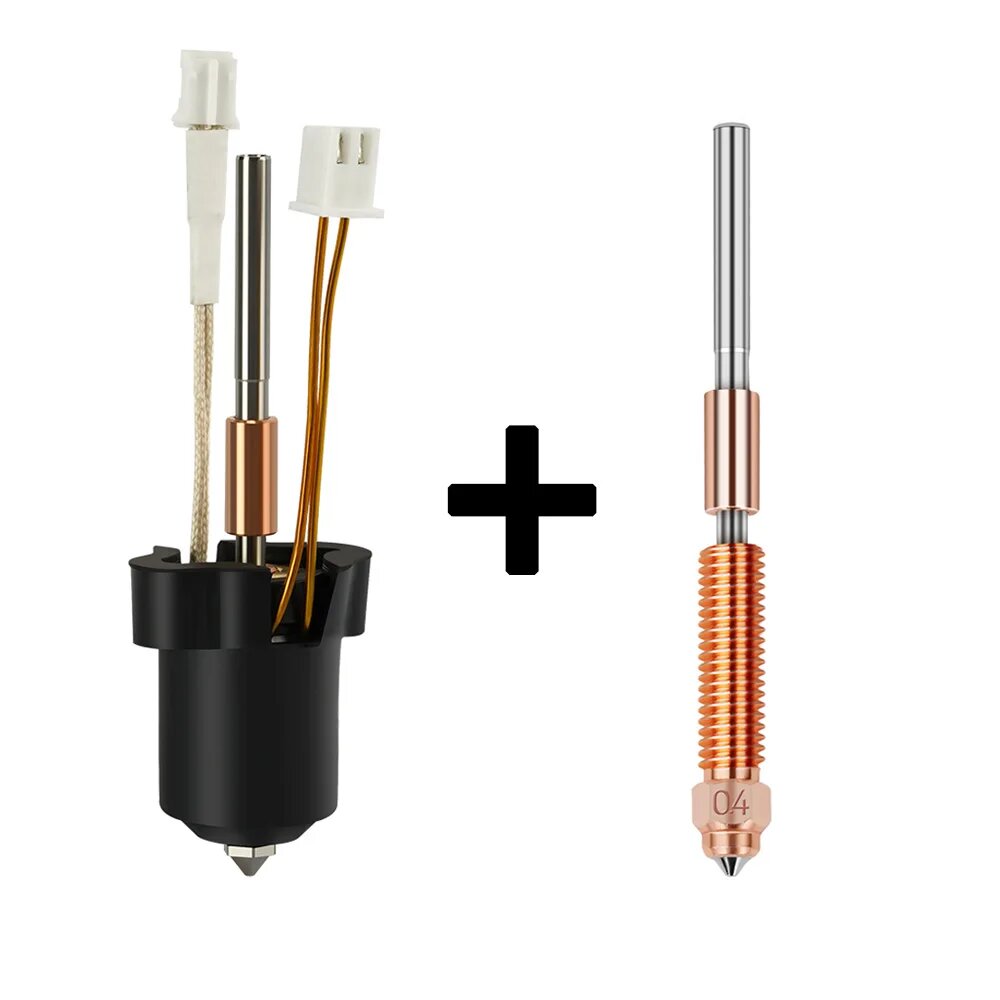 Двухблочная J-глава для Creality K1 SE/Max/Ender 3 V3, цвет: Package 1