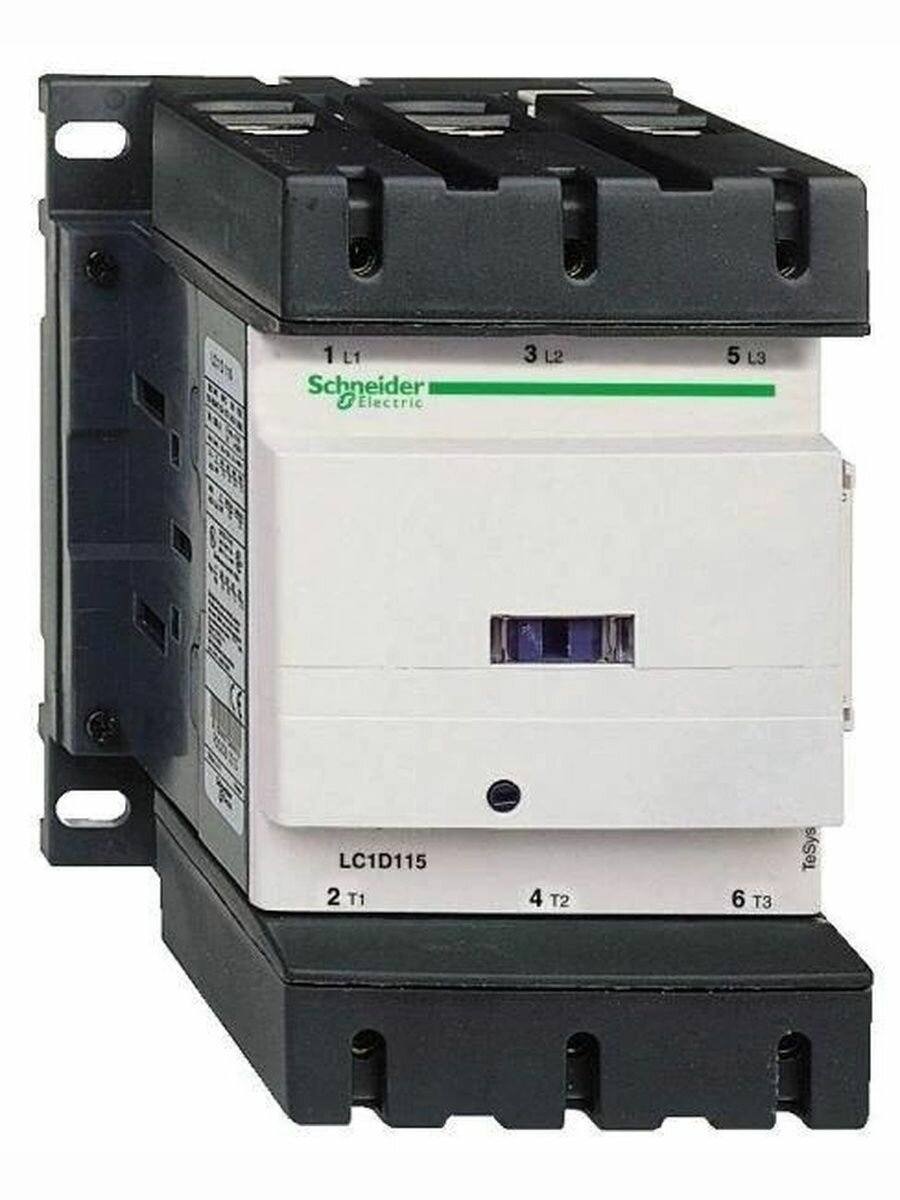 Контактор 3п 115А D115 1НО+1Н3 220В AC Schneider Electric LC1D115M7