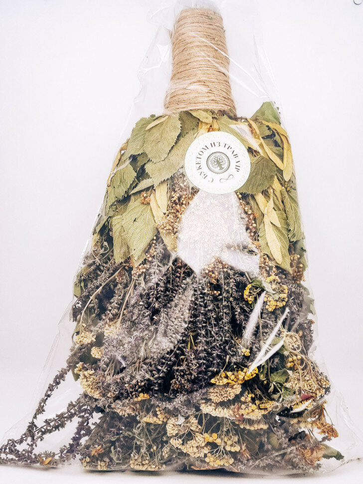 Веник для бани из кавказского дуба VIP