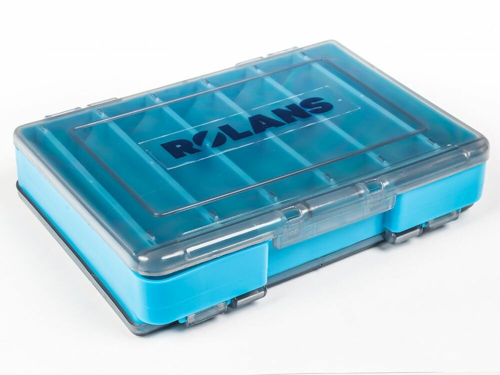 Коробка для рыболовных приманок ROLANS (воблеров) XD-31E, размер 14x10,5x3,5 см