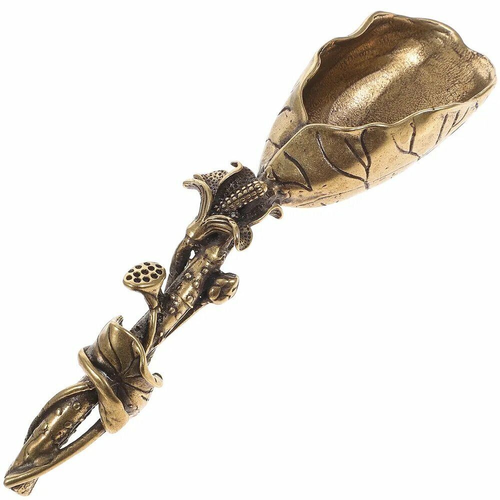 1 Штука Ложка Для Чая, Из Чистого Меди, Для Чайных Сервисов