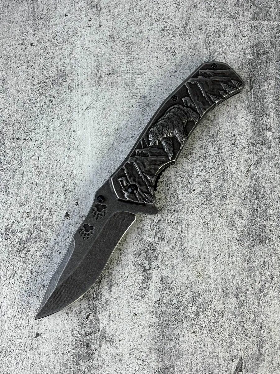 Складной нож Медведь 21 см