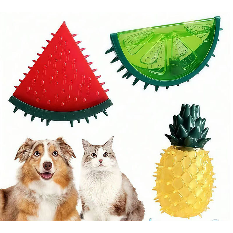 Товары для домашних животных, игрушки для собак, ананас, арбуз, грейпфрут, лимон, фрукты, прорезывание зубов,