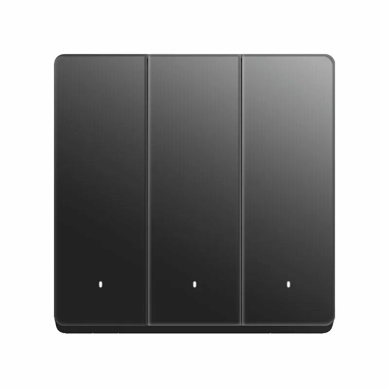 Умный выключатель Xiaomi Mijia Smart Switch PRO BLE Mesh single zero fire(две клавиши) XMQBKG05LM(Mihome APP)
