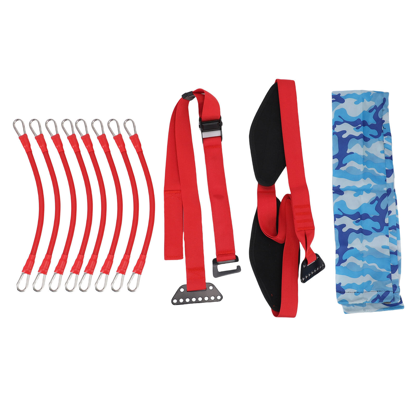 Регулируемая латексная эластичная лента для подтягиваний, система поддержки для тренировки подбородка, для домашних тренировок, красная.