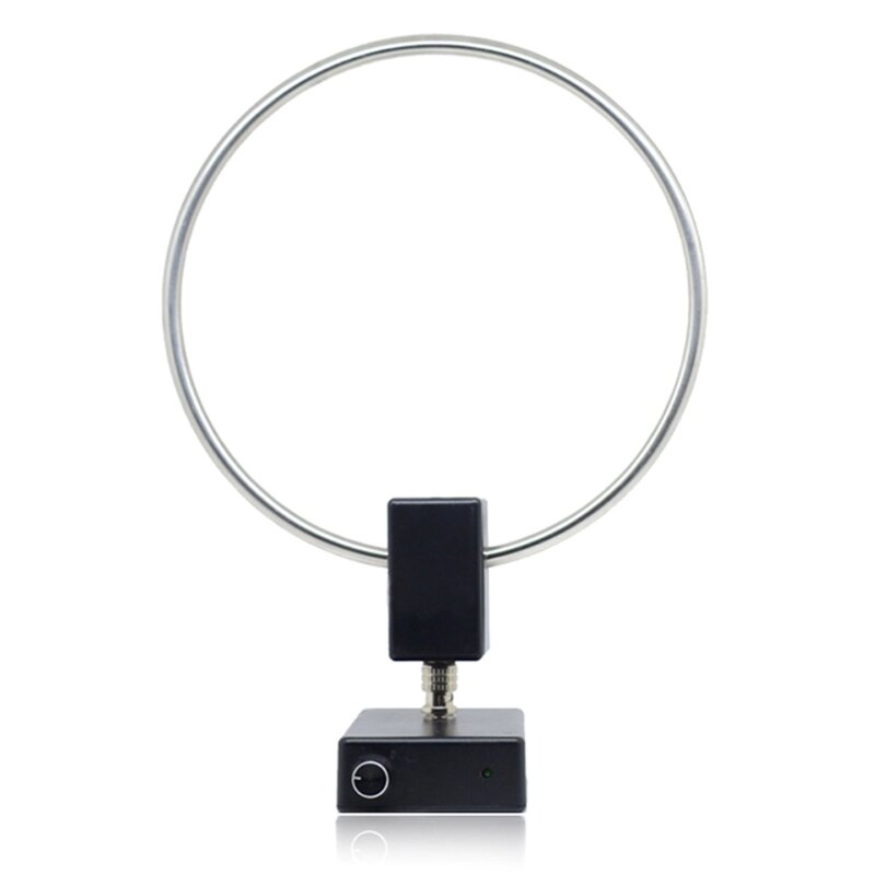 Прочная Петлевая Антенна из нержавеющей стали Диаметром 20 см SW 2.30-30MHz Активная Короткая Приемная Антенна Подходит для GA450