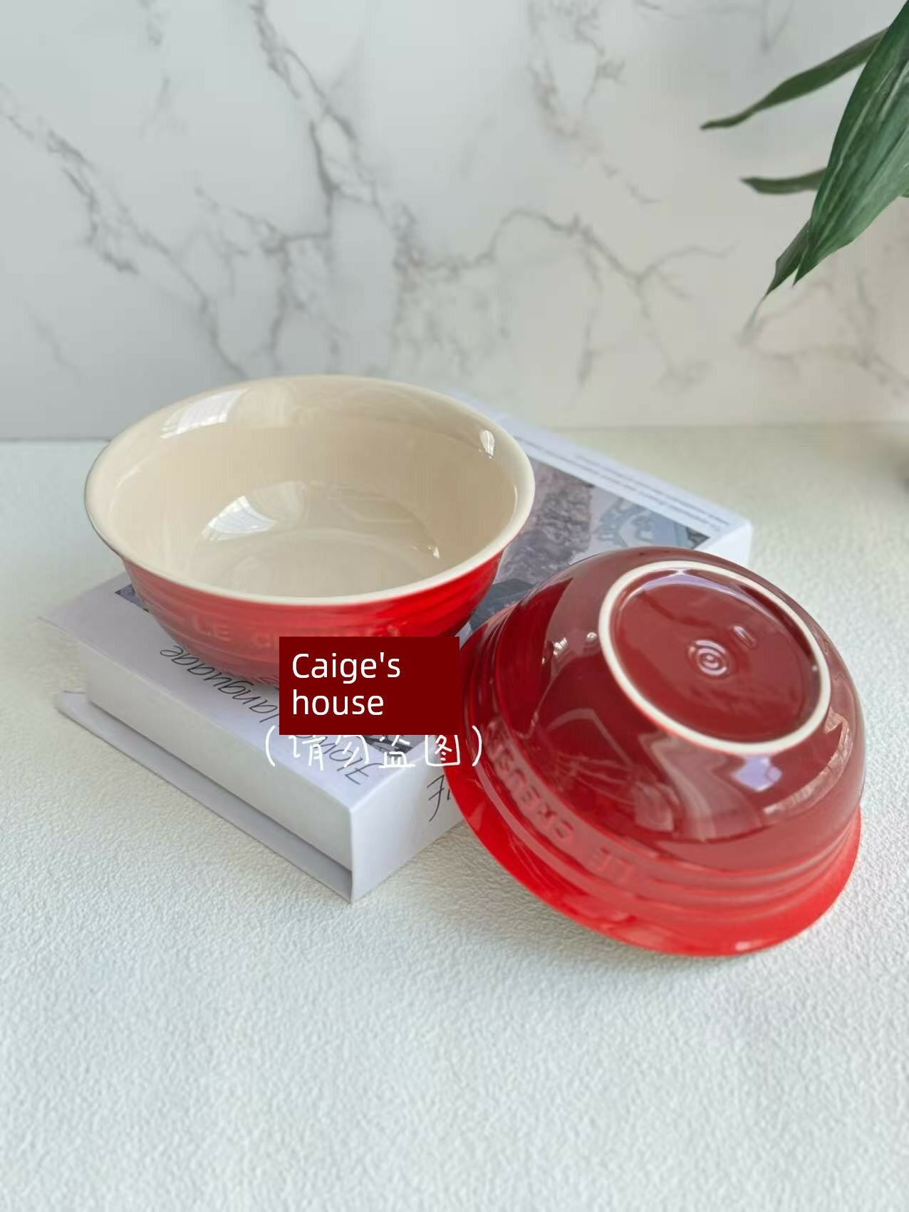 Французская керамика Le Creuset вишнево-красная миска с закругленным краем, 450 мл, универсальная миска для супа или