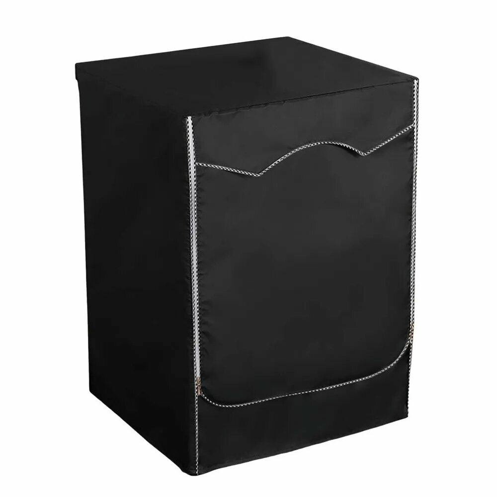 Чехол для стиральной машины 60x60x85 см черный водонепроницаемый