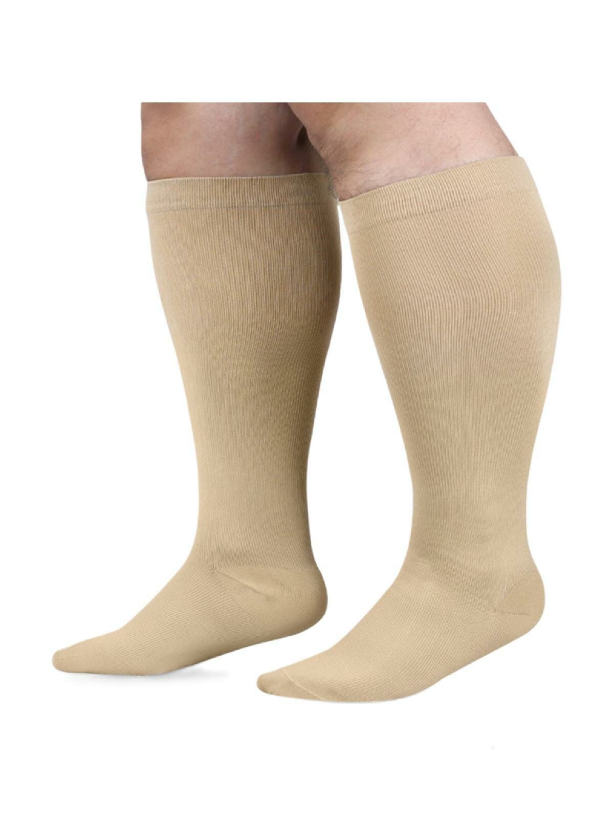 Компрессионные носки большого размера для женщин и мужчин, Цвет - 5XL