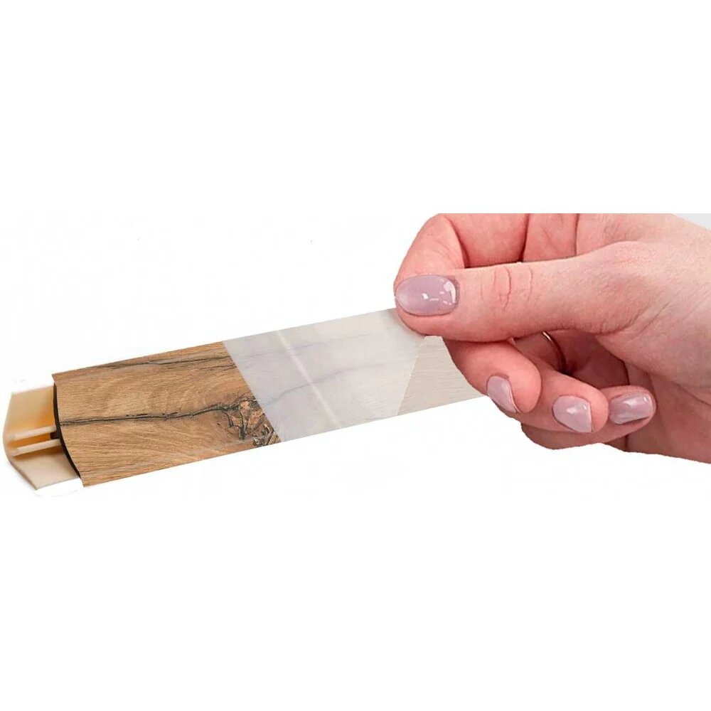 Плинтус KORNER LB 15(78) Дуб Корсика светлый 3,0 м 78 15-78