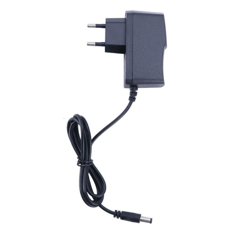 Блок питания 12 В, 1 А, ЕС штеккер, Черный