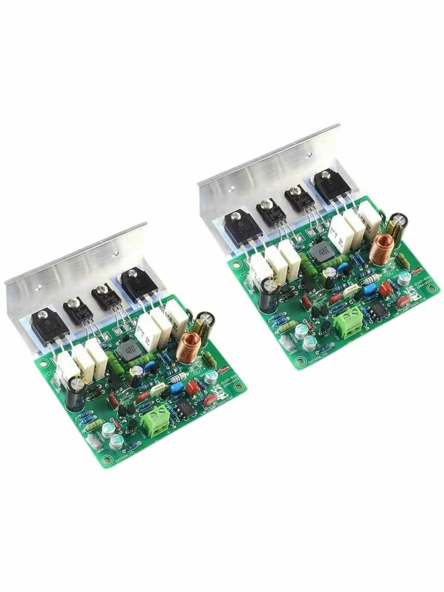 1 пара классических усилителей QUAD 606 с готовой платой