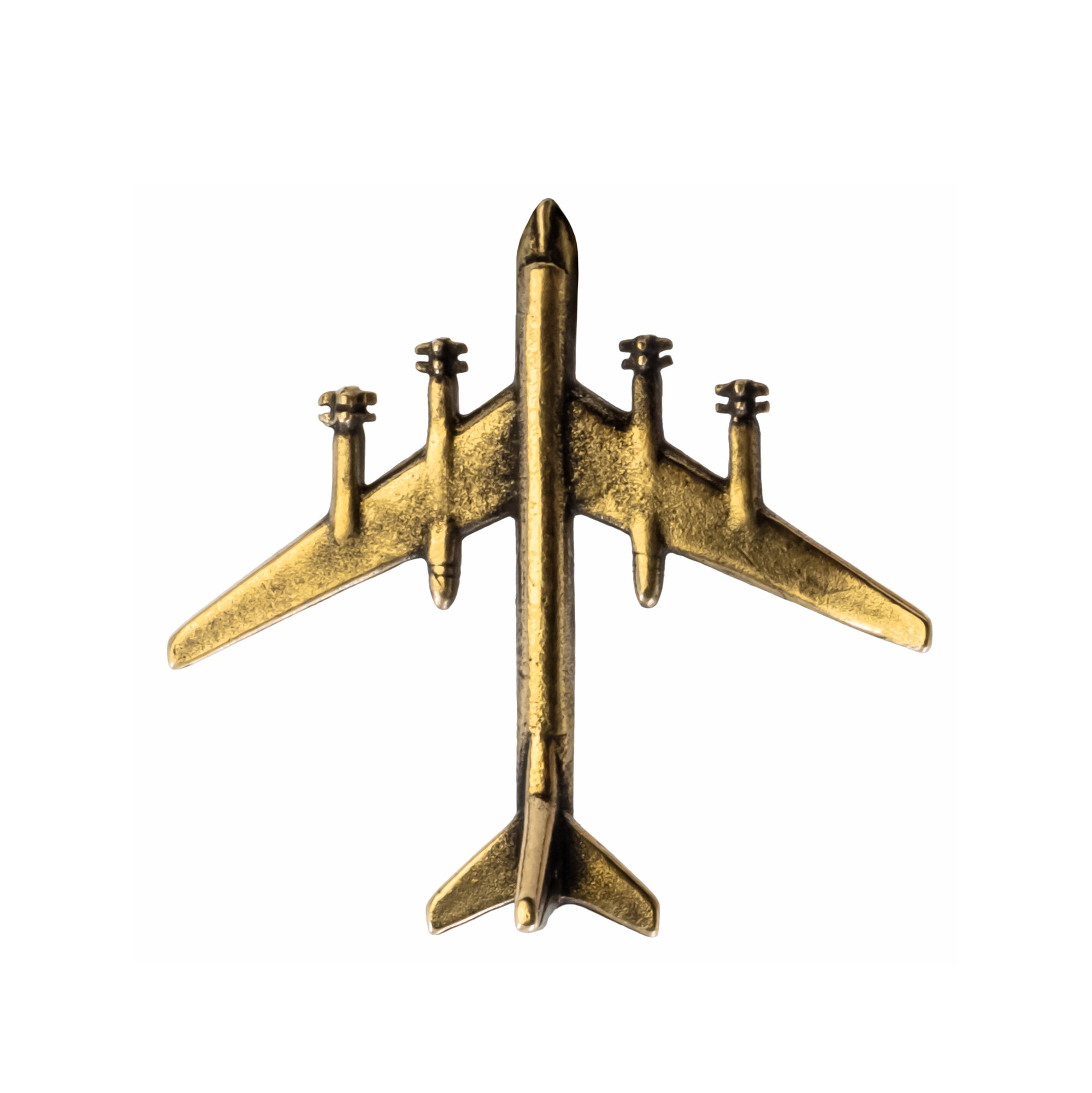 Значок самолет ТУ-95МС (ВхШхД 1см./3см./3см.)