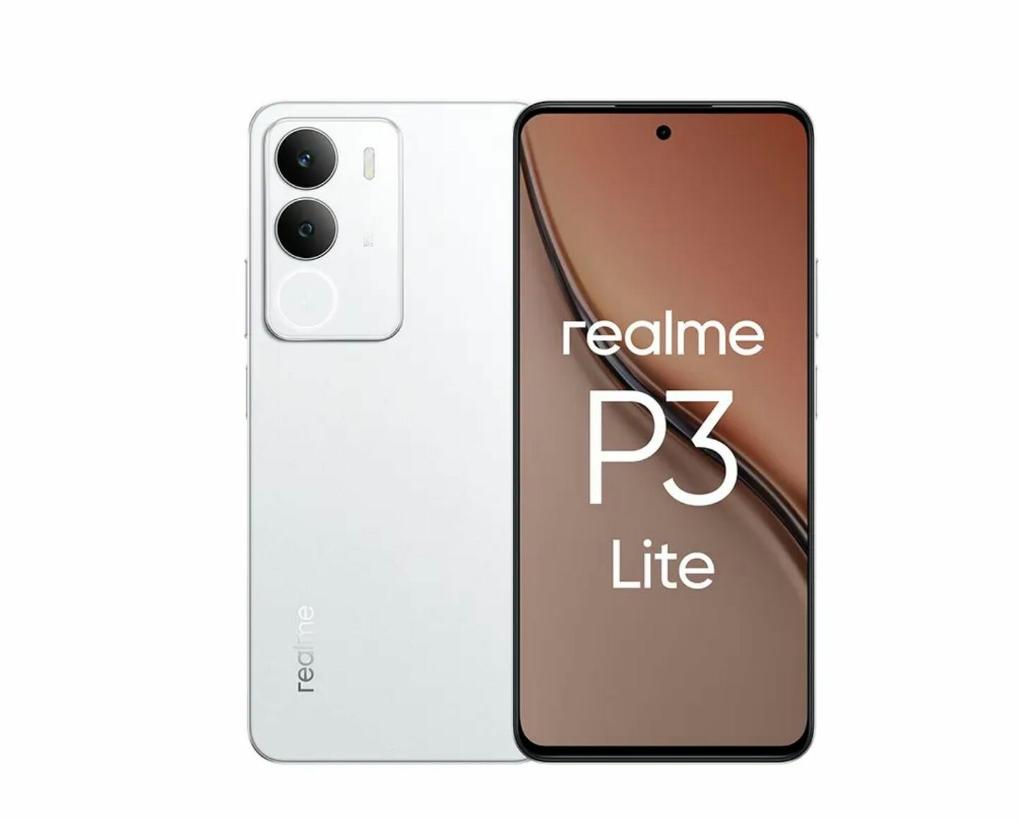 Смартфон Realme P3 Lite 4/128 ГБ Ростест, белый