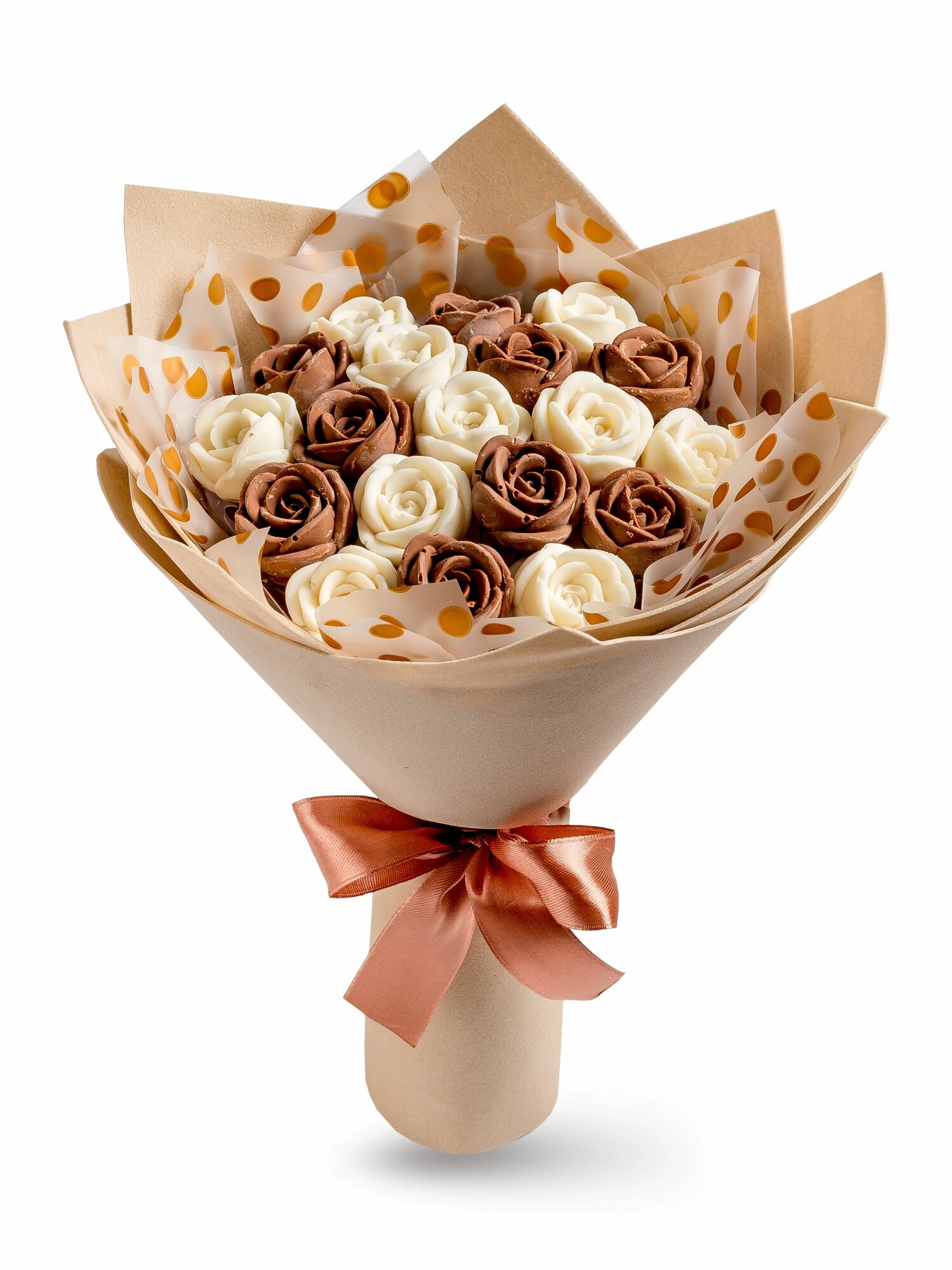 Шоколадный букет Розы
