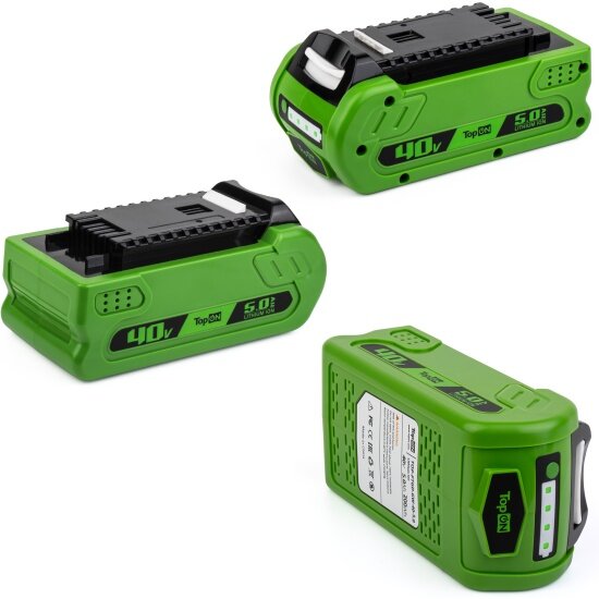 Аккумулятор для Greenworks Topon 40V 5Ah (Li-ion) PN: G40B4