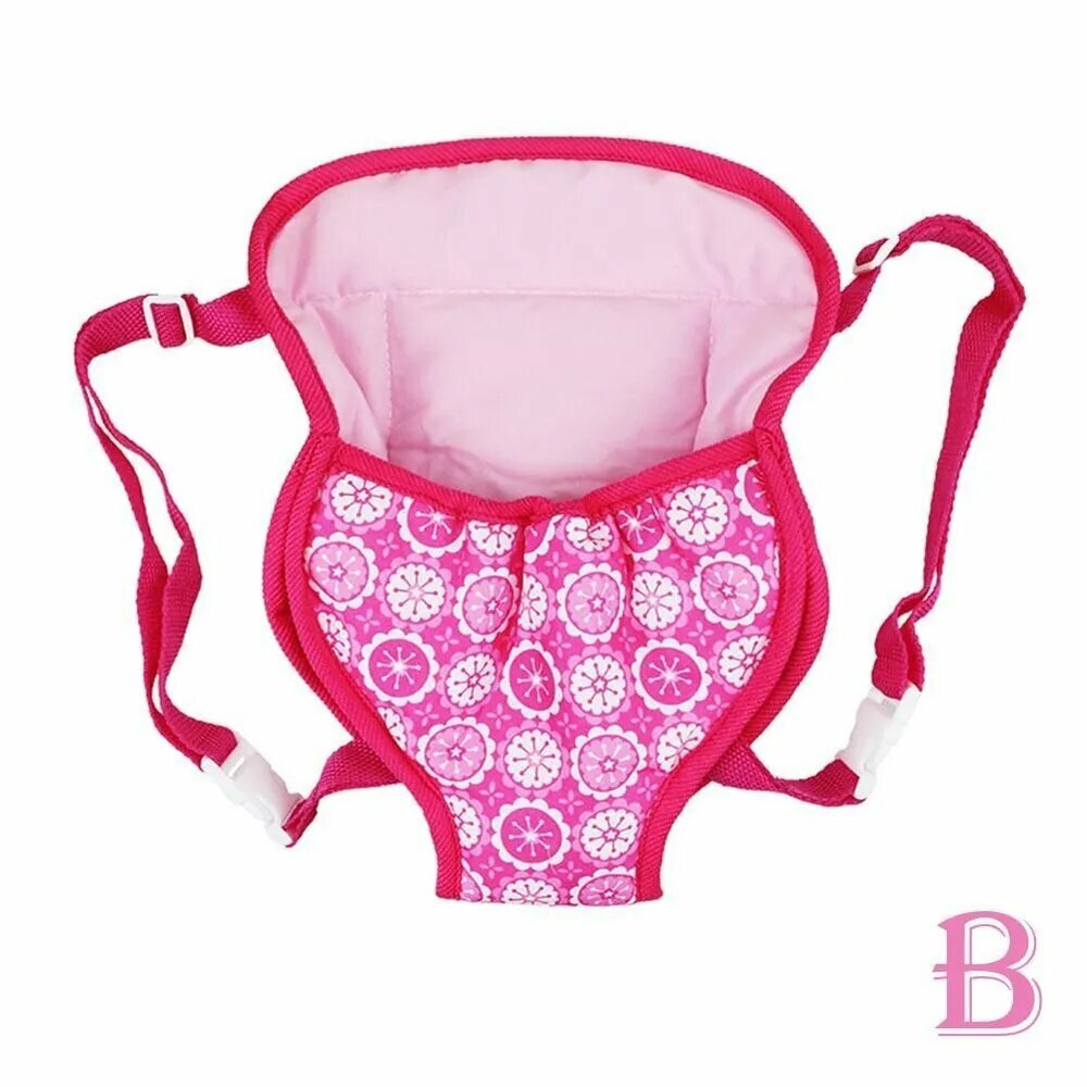 Рюкзак-переноска для кукольных игрушек Baby Dolly Детские аксессуары для игрушек (кукла в комплект не входит)