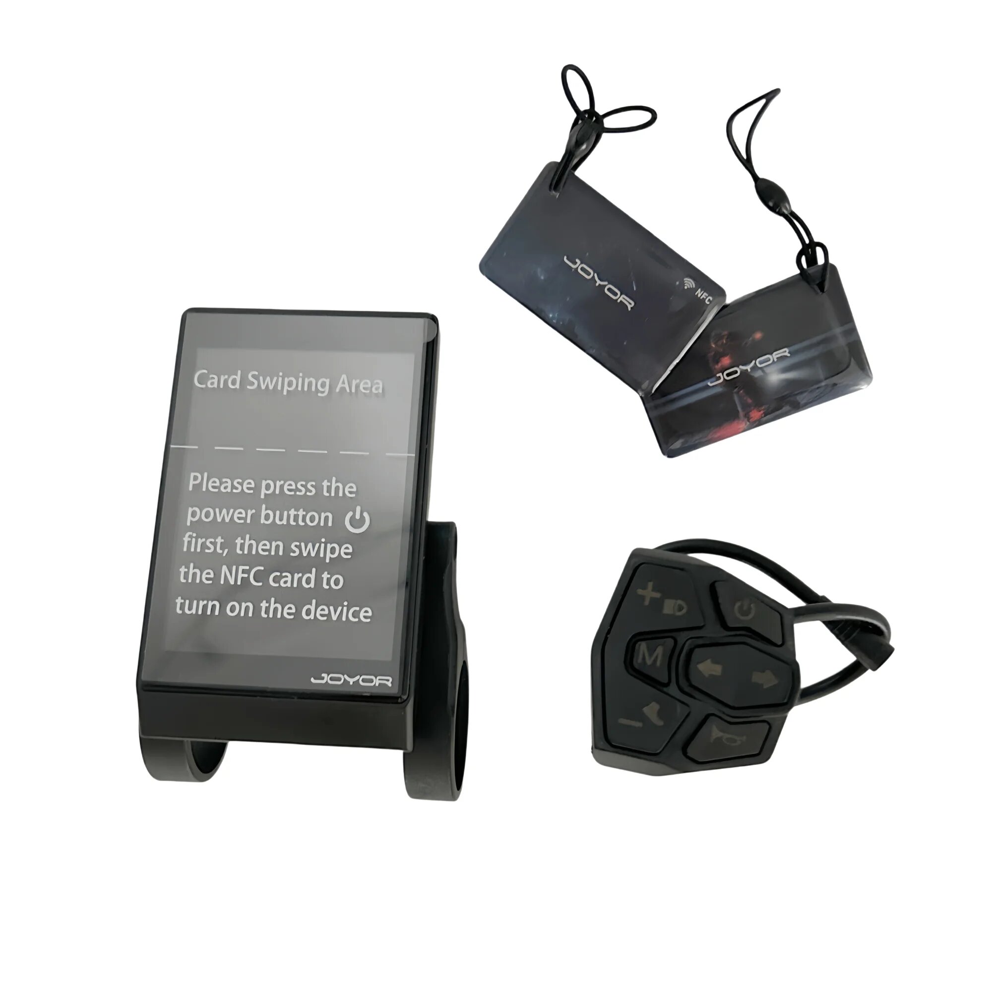 Дисплей для электросамокатов Joyor T6, T10, S10 с NFC-ключами For Joyor With lock