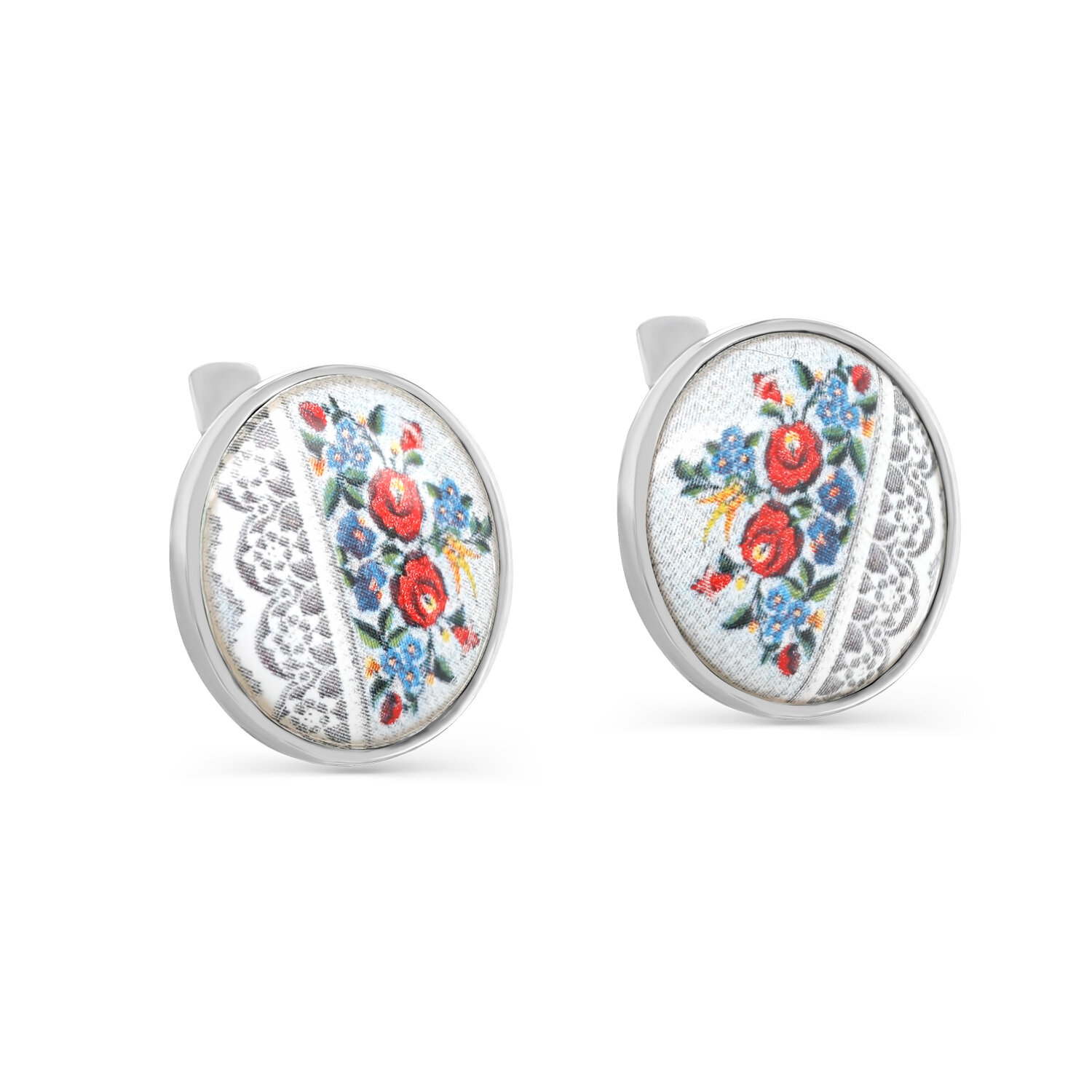 Подвеска для серег, серебро, 925 проба, родирование