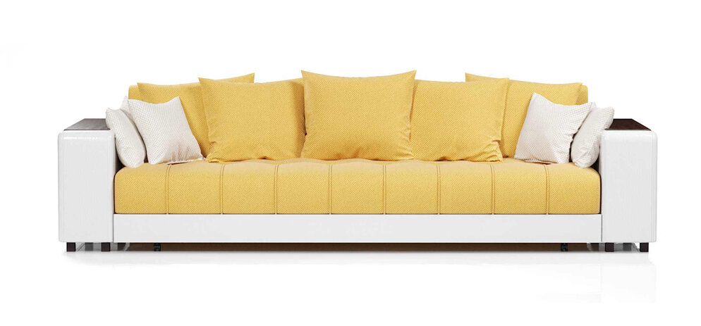 Диван-кровать 4Home Дубай, 260х110х86 см, Еврокнижка, раскладной, с ящиком, прямой, большой, двухместный, в гостиную