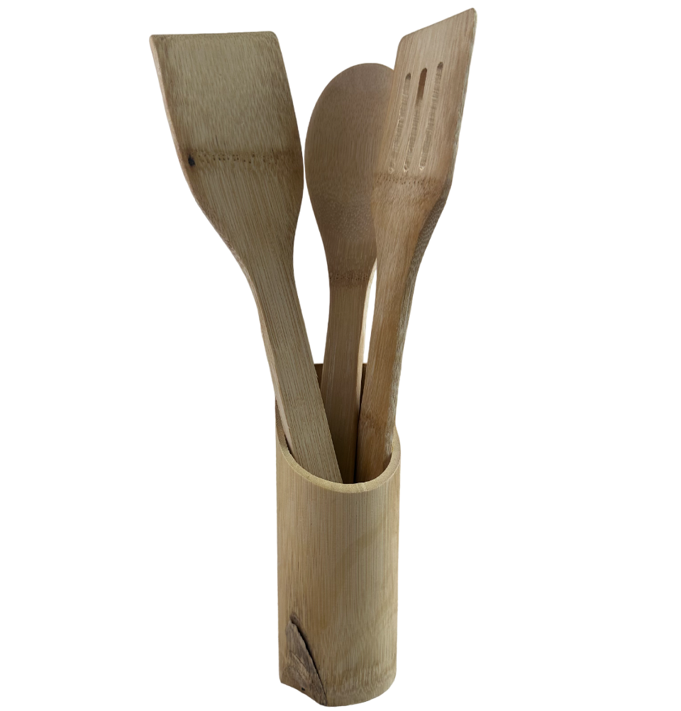Набор лопаток Fresco, бамбук, 4 прибора