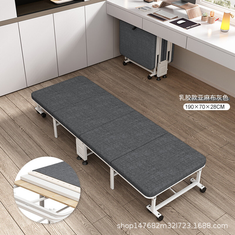 Складная кровать, односпальная кровать, кровать для дома и офиса, кровать для взрослых, раскладная кровать, кровать-компаньон, деревянная кровать для кемпинга, 60% off кроватей