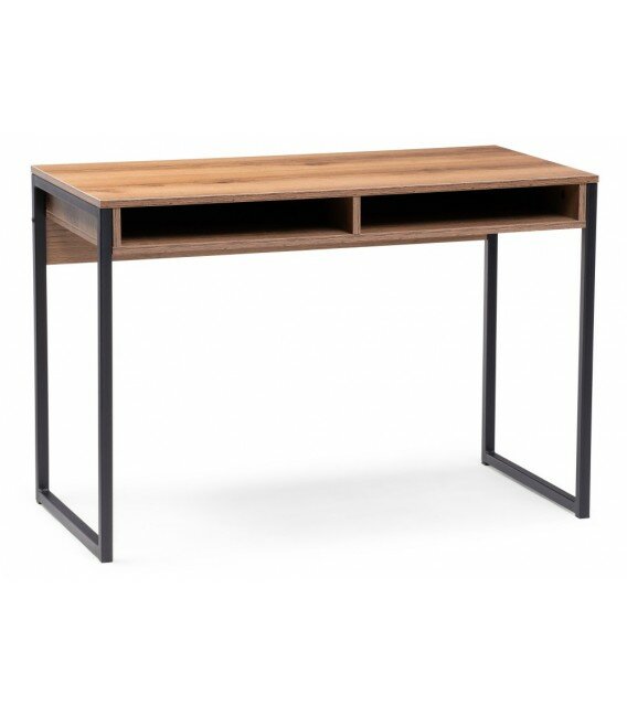 Стол письменный Shoe Лофт дуб делано темный / черный матовый 489684